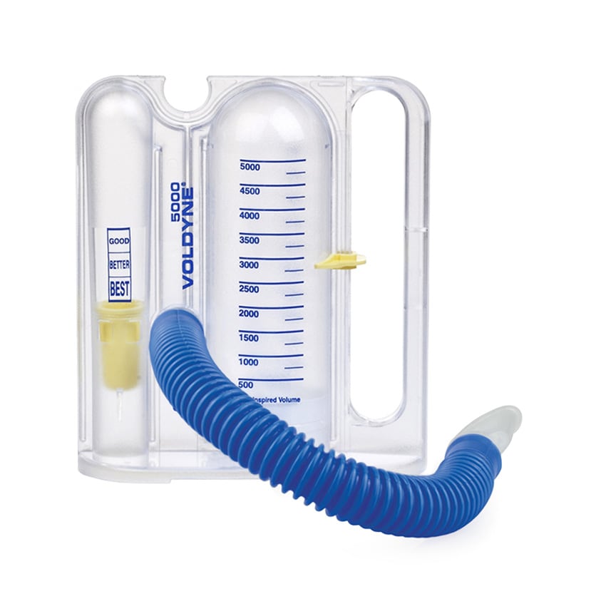 Évaluation de la capacité pulmonaire avec le Spiromètre 5000 et 2500